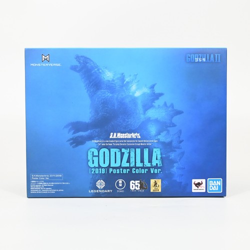 Bandai S.H.MonsterArts Godzilla 2019 Poster Color Version Figure King ...