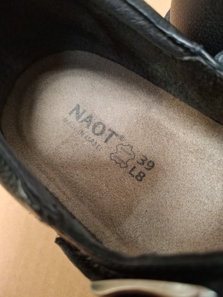 Naot Catania Mary Jane Flats Leather New No Box Size 39/9 | eBay
