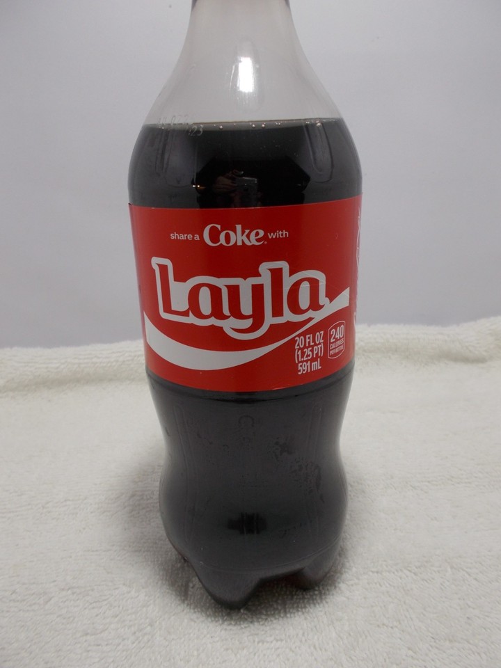 Share a Coke with Layla 2025 Personalized Coca-Cola Bottle 20oz | eBay