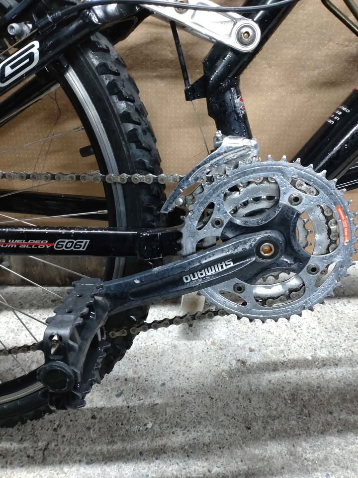 Mongoose wing Pro 17 inch retro full suspension aluminium mountain bike ...