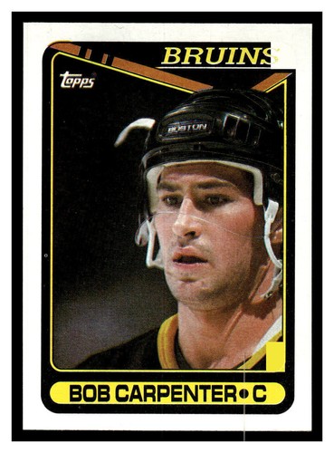 1990 Topps #139 Bob Carpenter - Boston Bruins | eBay