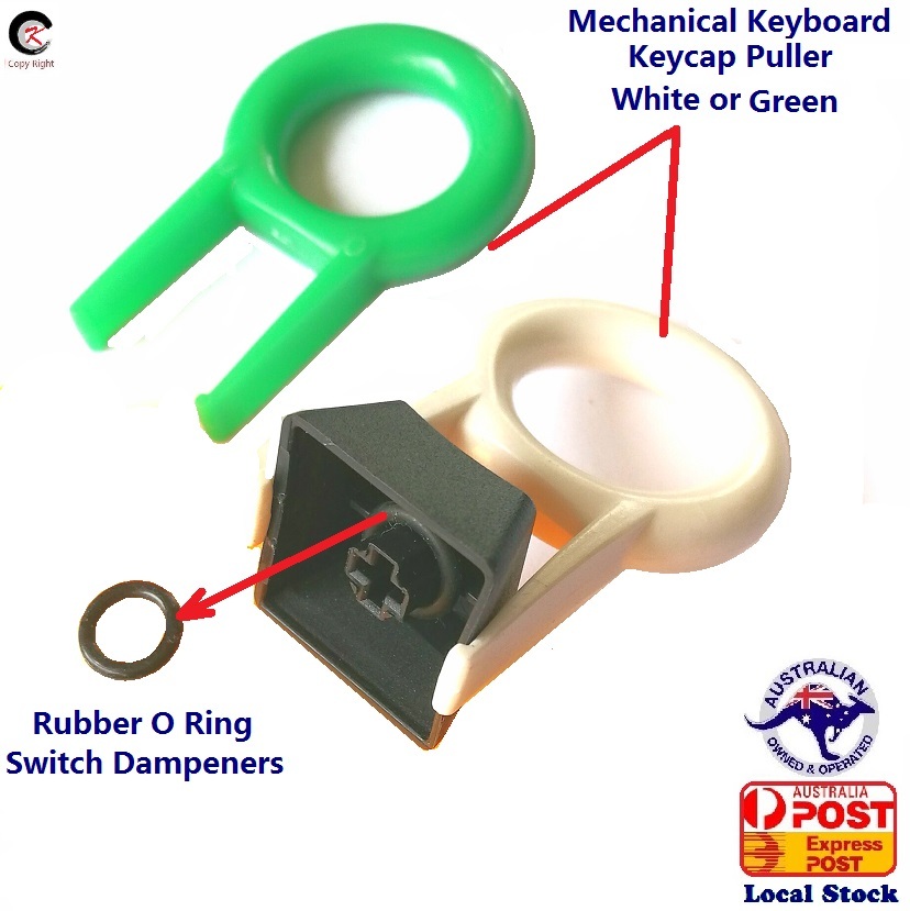125 Mechanical Keyboard Key cap Rubber O-Ring Switch Dampeners Cherry ...