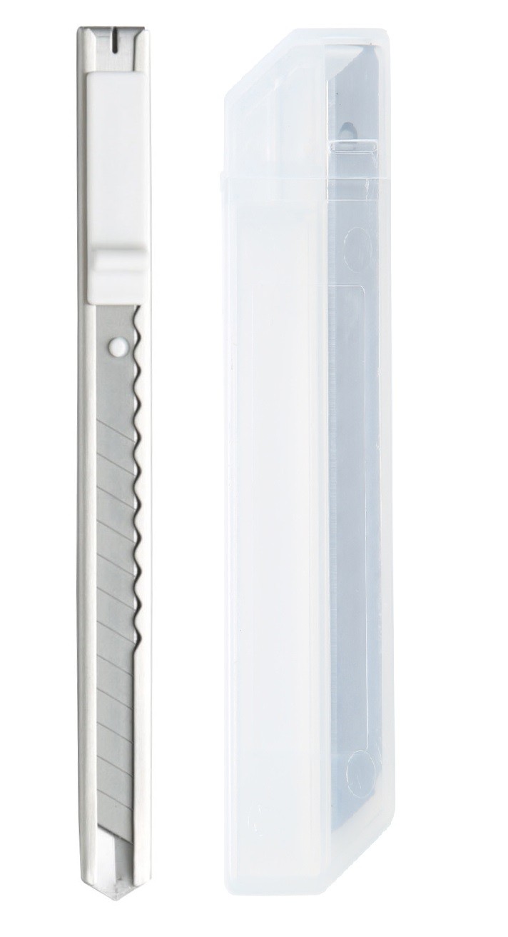 MUJI stainless Cutter About 13 cm & 10 Cutter blade made in Japan | eBay