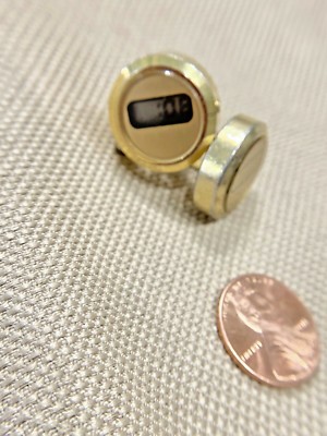 Gold Tone LED Watch Cufflinks | eBay