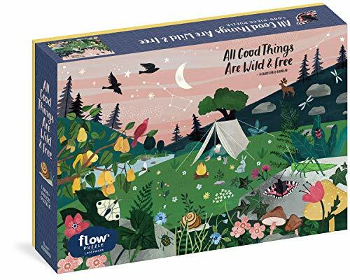 Tout Bon Things Sont Sauvage Et Gratuit 1,000 -pièces Puzzle (Flux) Par ...