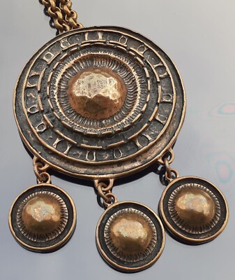 David Andersen Norway Nordic vintage brooch necklace UNI D-A Unn ...