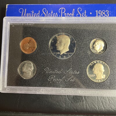 1983 S PROOF Set in Original Box US Mint (5 Coin Set) | eBay