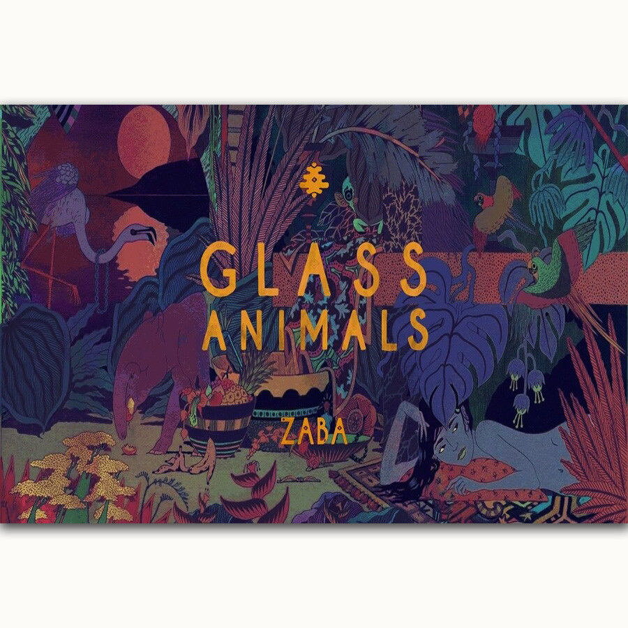 58119 Glass Animals Zaba Music Group Wall Decor Print Poster | eBay