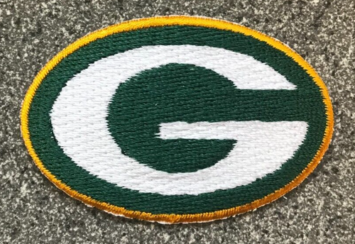 GREEN BAY PACKERS NFL FOOTBALL VINTAGE 2.25" OVAL G LOGO TEAM PATCH | eBay