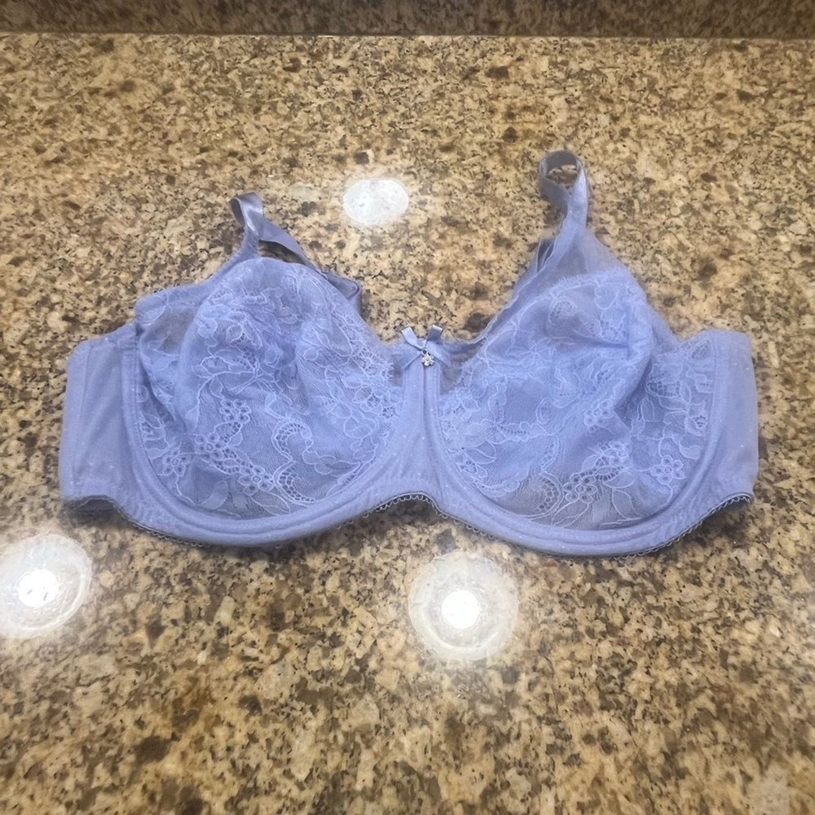 Wacoal 40 D Retro Chic Full Figure Underwire Bra Lace… - Gem