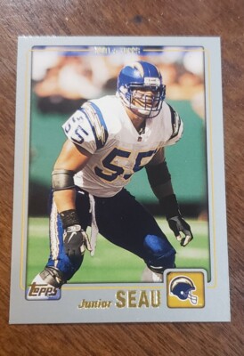 2001 Topps Football Card #67 Junior Seau | eBay
