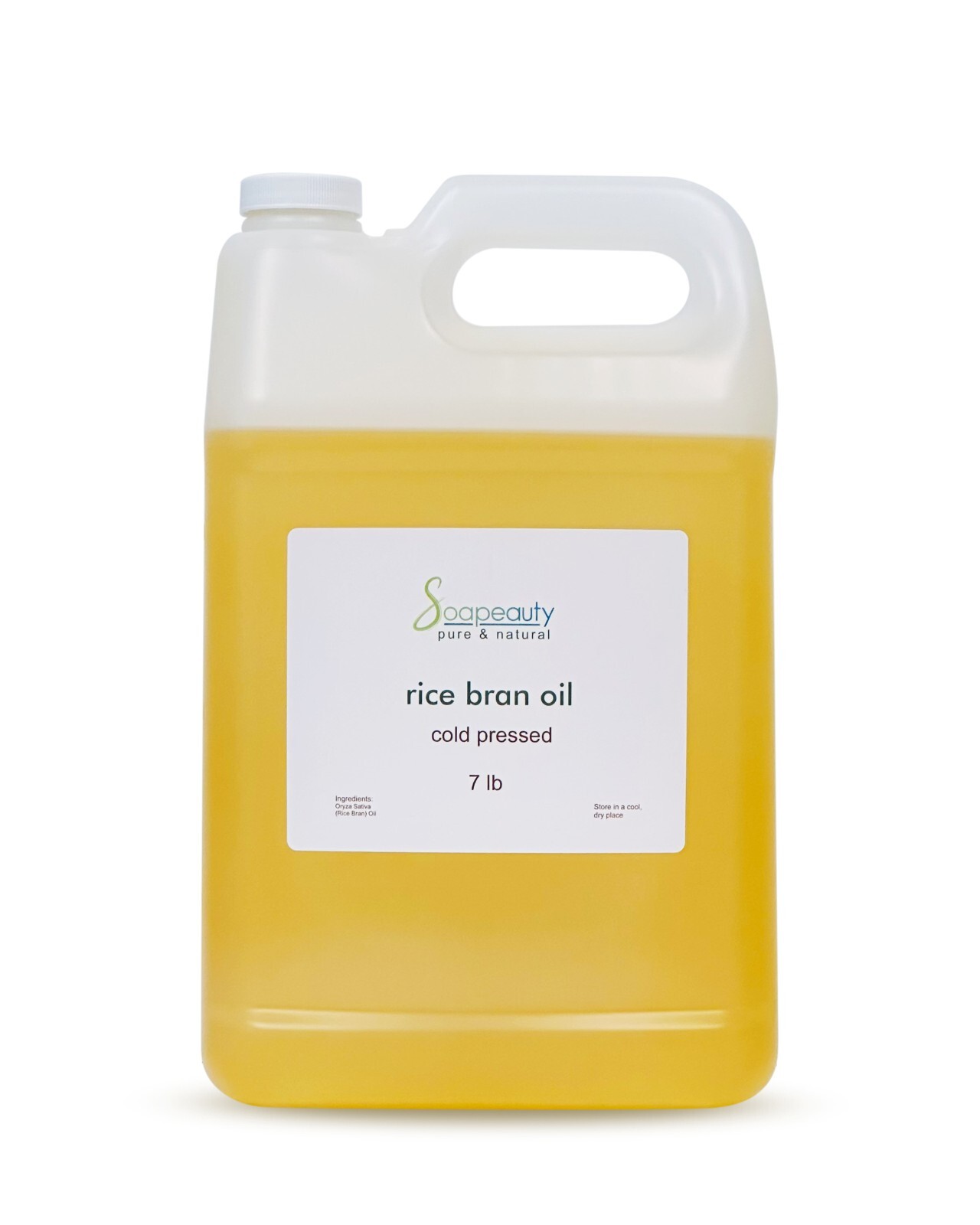 RICE BRAN OIL COLD PRESSED 100% PURE NATURAL 4 OZ TO 7 LBS | eBay