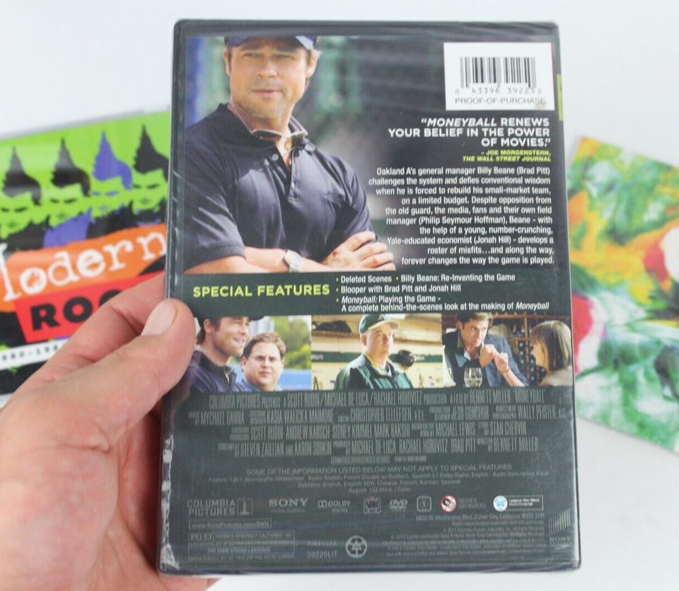 MONEYBALL DVD SEALED BRAD PITT TRUE STORY *BUY 2 GET 2* | eBay