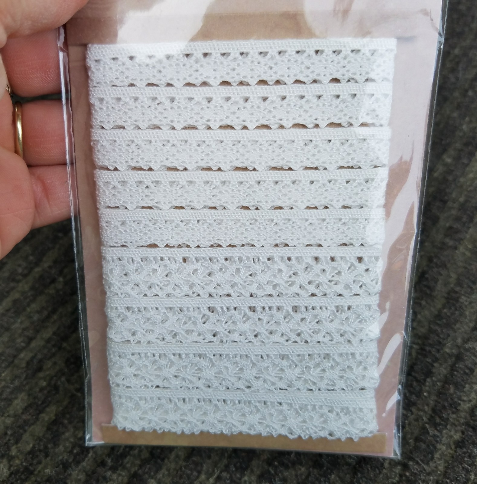 Idea-Ology tim Holtz Lace Trimmings 2 styles 3 yds Scrapbooking ...