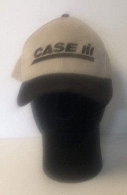 New Case IH Cap Hat Beige Tan Black NOS International Harvester Cary ...