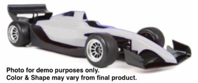 1/10 Lexan Clear RC Car Body Shell for F23 F1 Formula One BODY W/Helmet ...