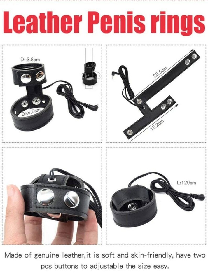 E-Stim Rings Add-on Accessories NO Cables | eBay