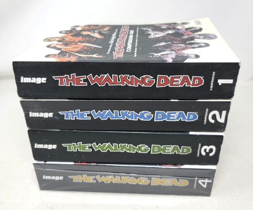 THE WALKING DEAD COMPENDIUM VOL 1 2 3 4 Image Deluxe TPB Complete Set 4 ...