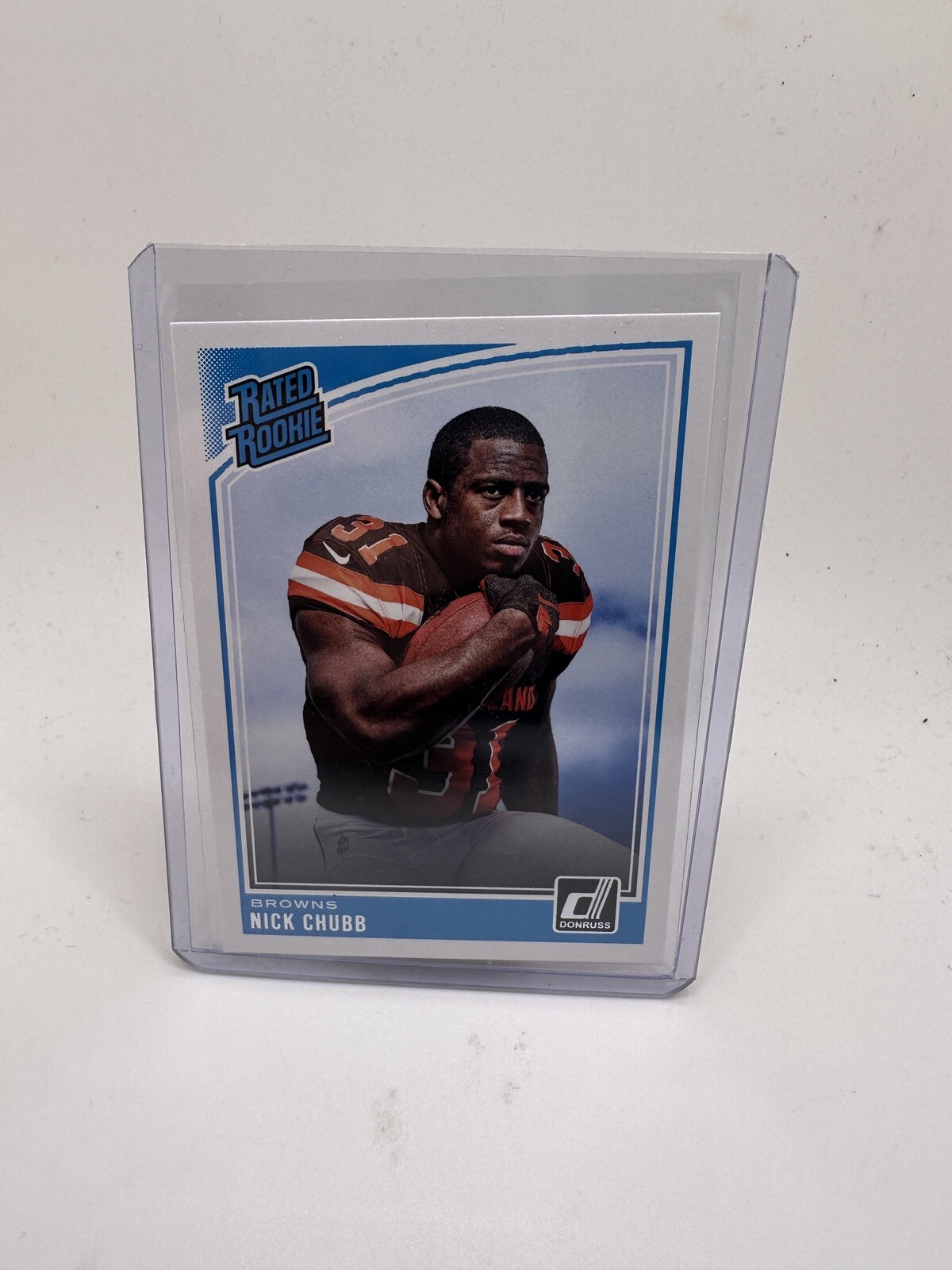 2018 Panini Donruss - Rated Rookie #308 Nick Chubb (RC) | eBay