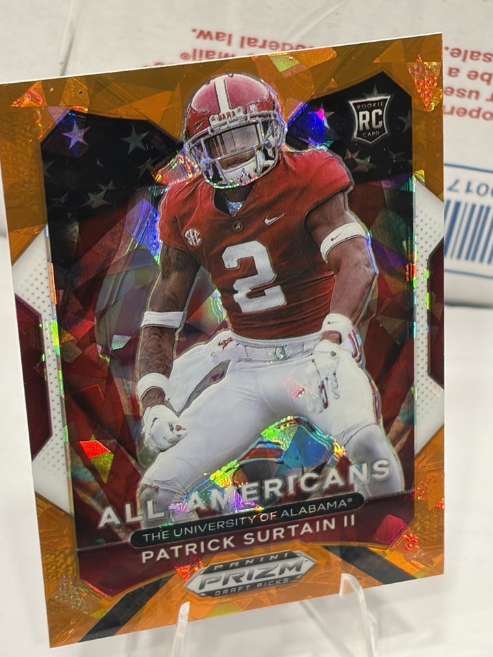 2021 Panini Prizm Draft Picks - All-American Patrick Surtain II #199 ...