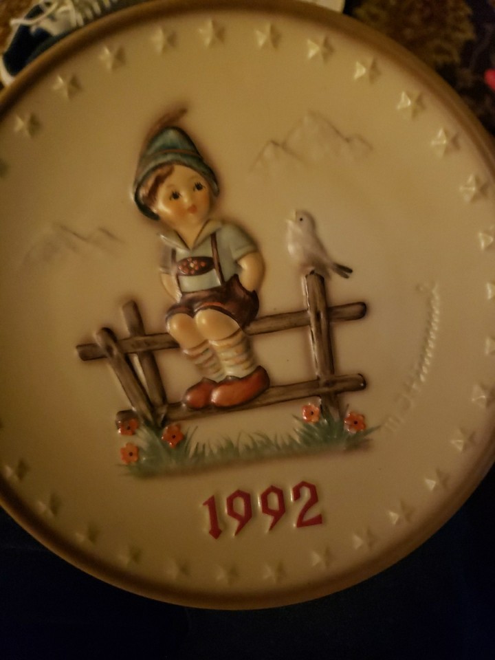 Vintage Lot GOEBEL PLATES. 10 HUMMEL Plates 1970s, 1980s, 1990s.* Sale ...