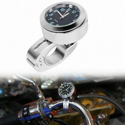 Waterproof Bike Handlebar Clock Motorcycle Motorbike Handlebar Mount ...