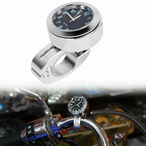Waterproof Bike Handlebar Clock Motorcycle Motorbike Handlebar Mount ...
