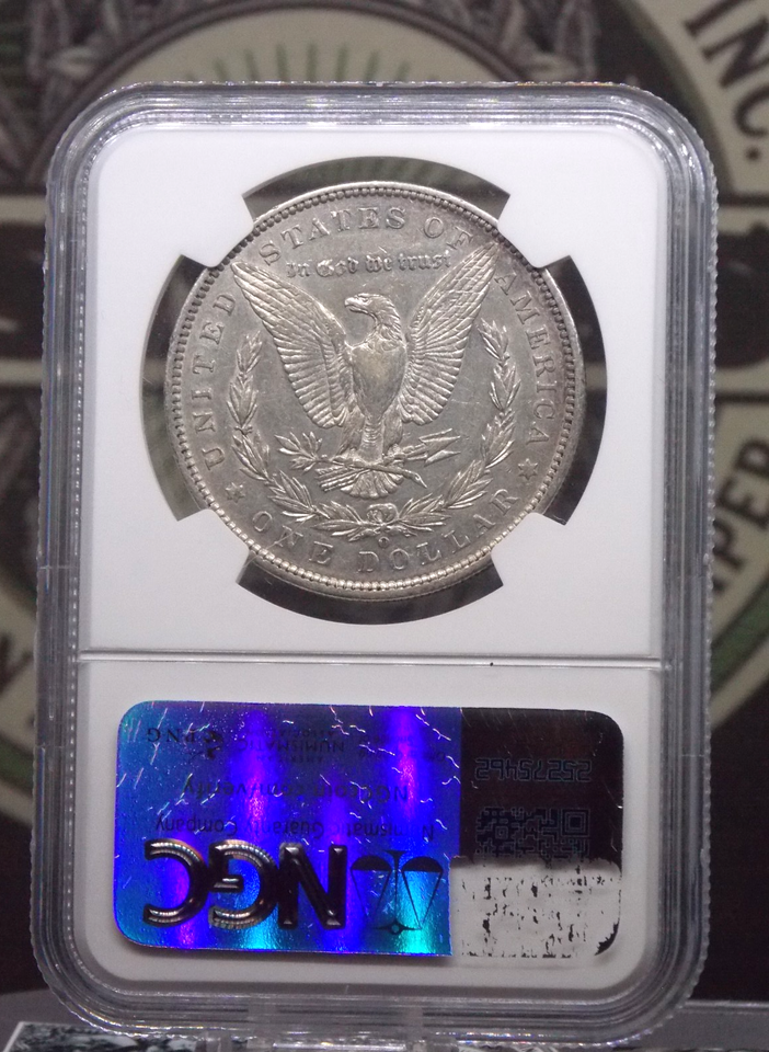 1886 "O" Morgan SILVER Dollar $1 NGC XF45 #046 Extra Fine ECC&C, Inc ...