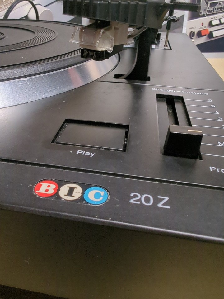BIC 20Z Belt Drive Turntable From A Working Environment A Few Years Ago ...