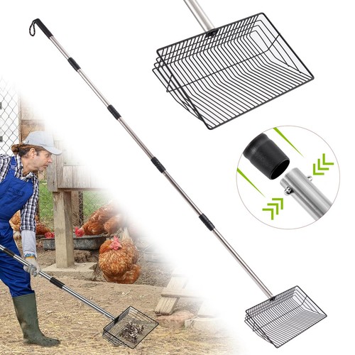 Ergonomic Chicken Tool Multi-purpose Poultry Remover 4-in-1 Litter ...
