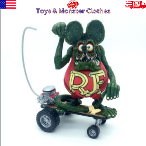 Red Rat Fink Rare Big Daddy Sidewalk Surfer Ed Roth Skateboard Action ...