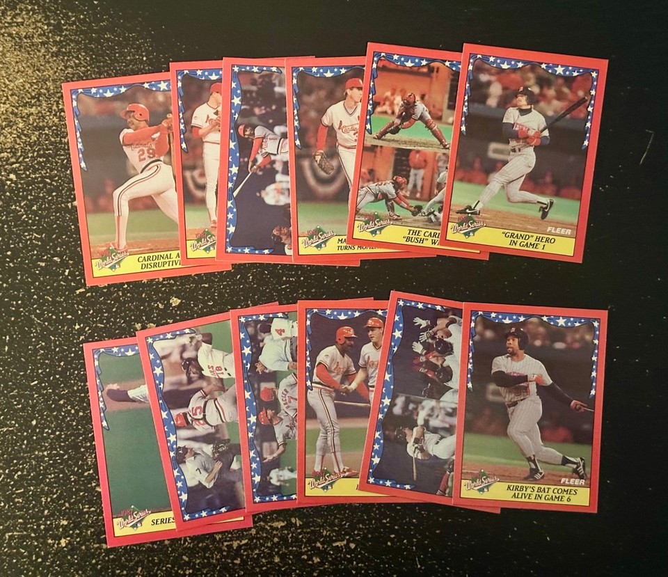 1987-1992 Fleer & Donruss Baseball Insert Sets | eBay