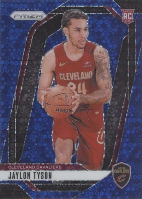 2024-25 Panini Prizm - Jaylon Tyson #228 Blue Fast Break Prizm /150 (RC ...