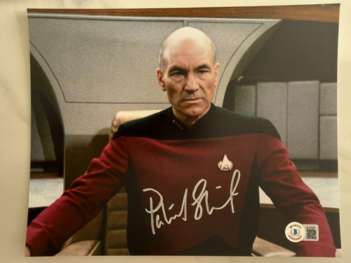 Photo 8x10 Autograph Patrick Stewart Signed Photo 8x10 COA | eBay