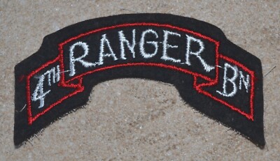 Tab "4th Rangers BN" US WW2 | eBay