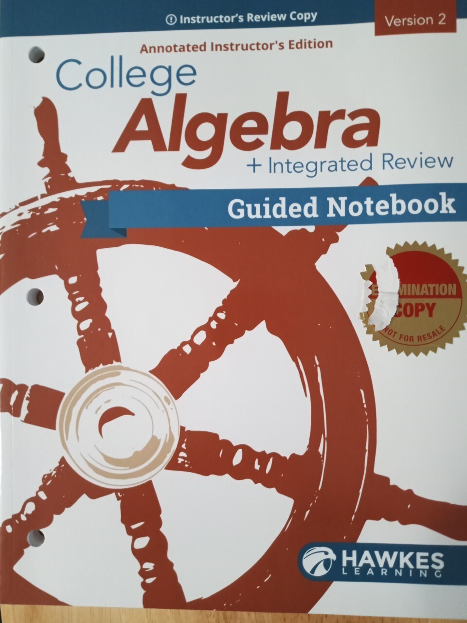 ANNOTATED Algebra Plus Integrated Review Version 2 Guided Notebook by ...