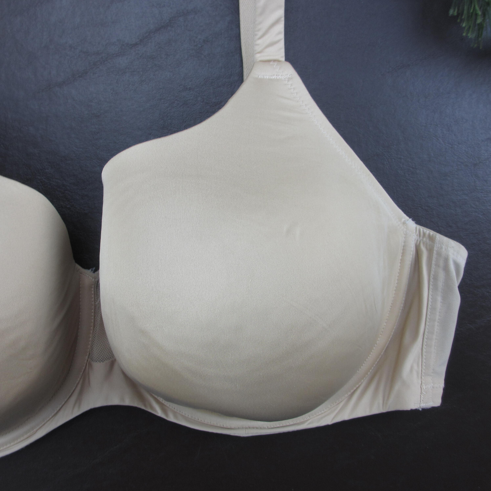 Cacique Bra 44DDD Tan Padded Underwire Adjustable Cla… - Gem