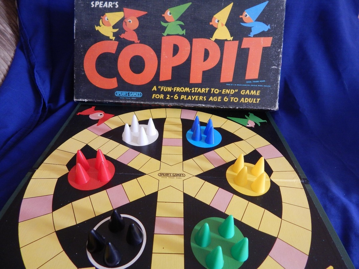 1960s Coppit Board Game By Spears, 58% OFF