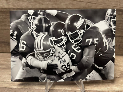 Mark Haynes New York Giants Hand Signed 4x6 Photo TC46-5243 | eBay