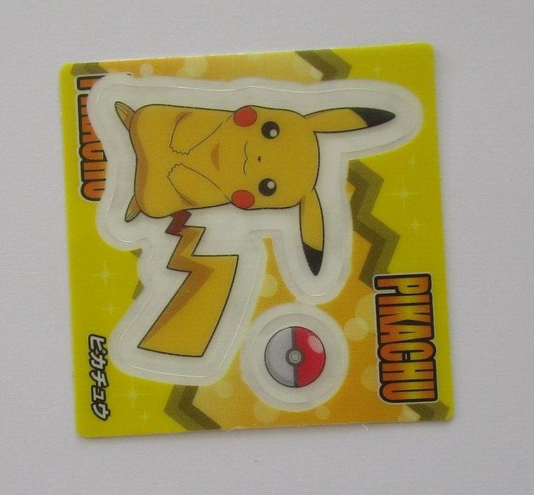 Pokemon Pikachu No.004 Sticker Snack Seal Tohato 2023 Japanese | eBay