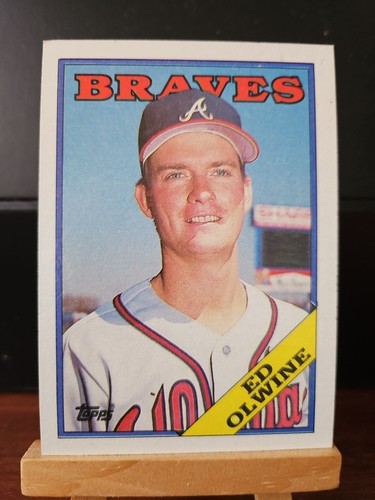 1988 Topps - #353 Ed Olwine ATLANTA BRAVES | eBay