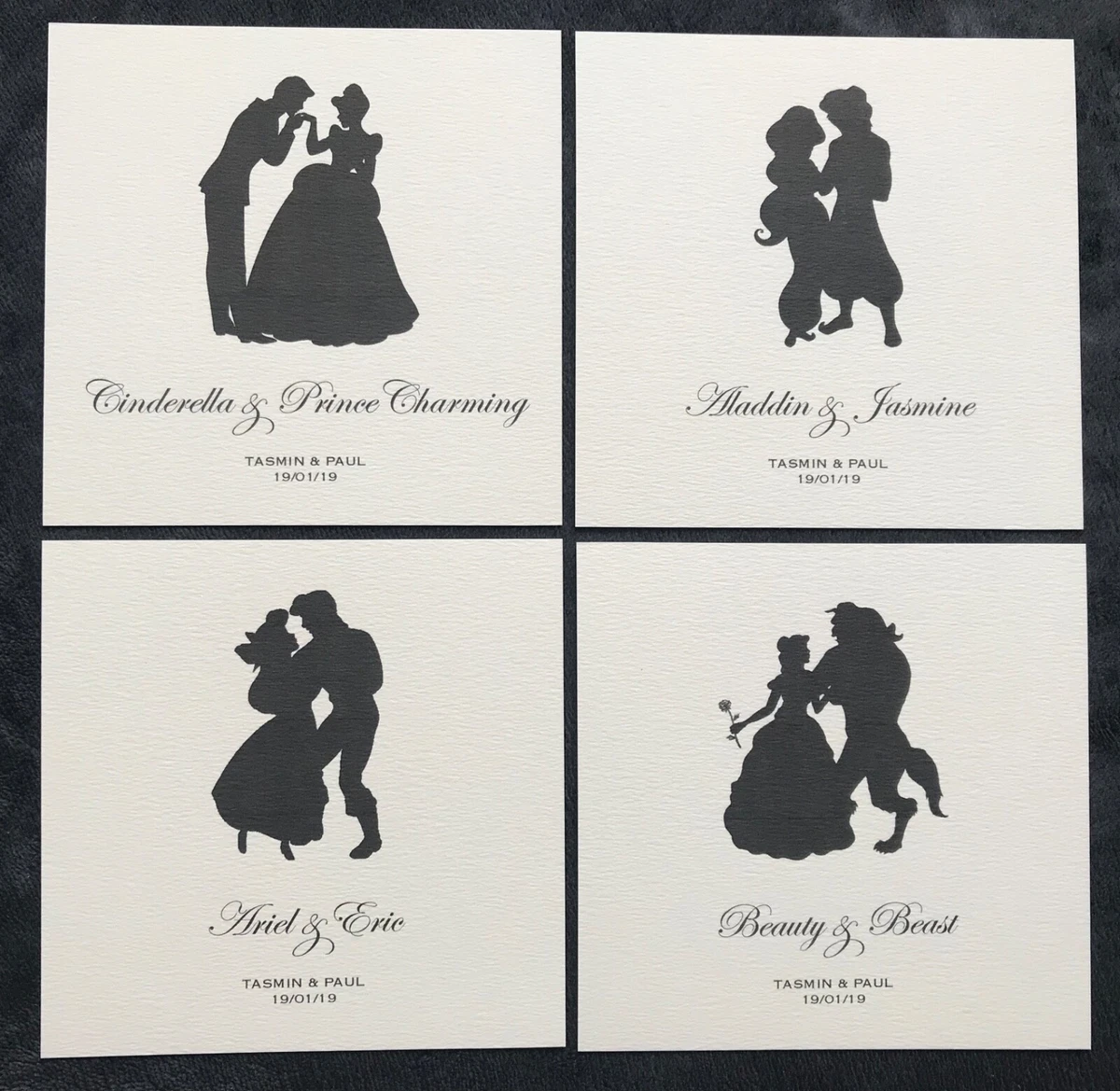 Cinderella And Prince Silhouette