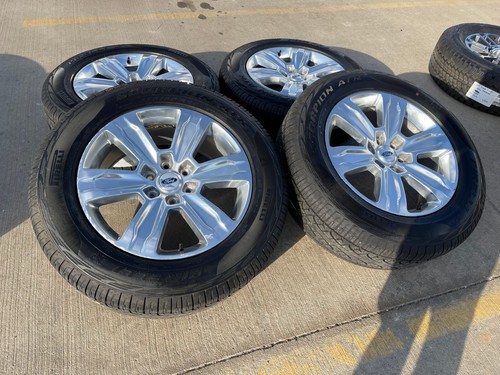 20" Ford F-150 Expedition OEM rims wheels polished 10004 tires | eBay