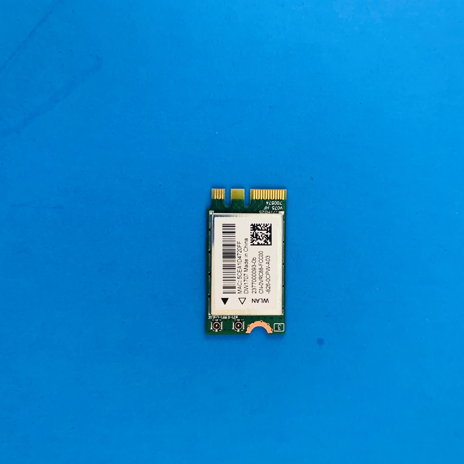 Dell Inspiron 15 3565 Genuine Laptop WiFi Wireless Card DW1707 VRC88 ...