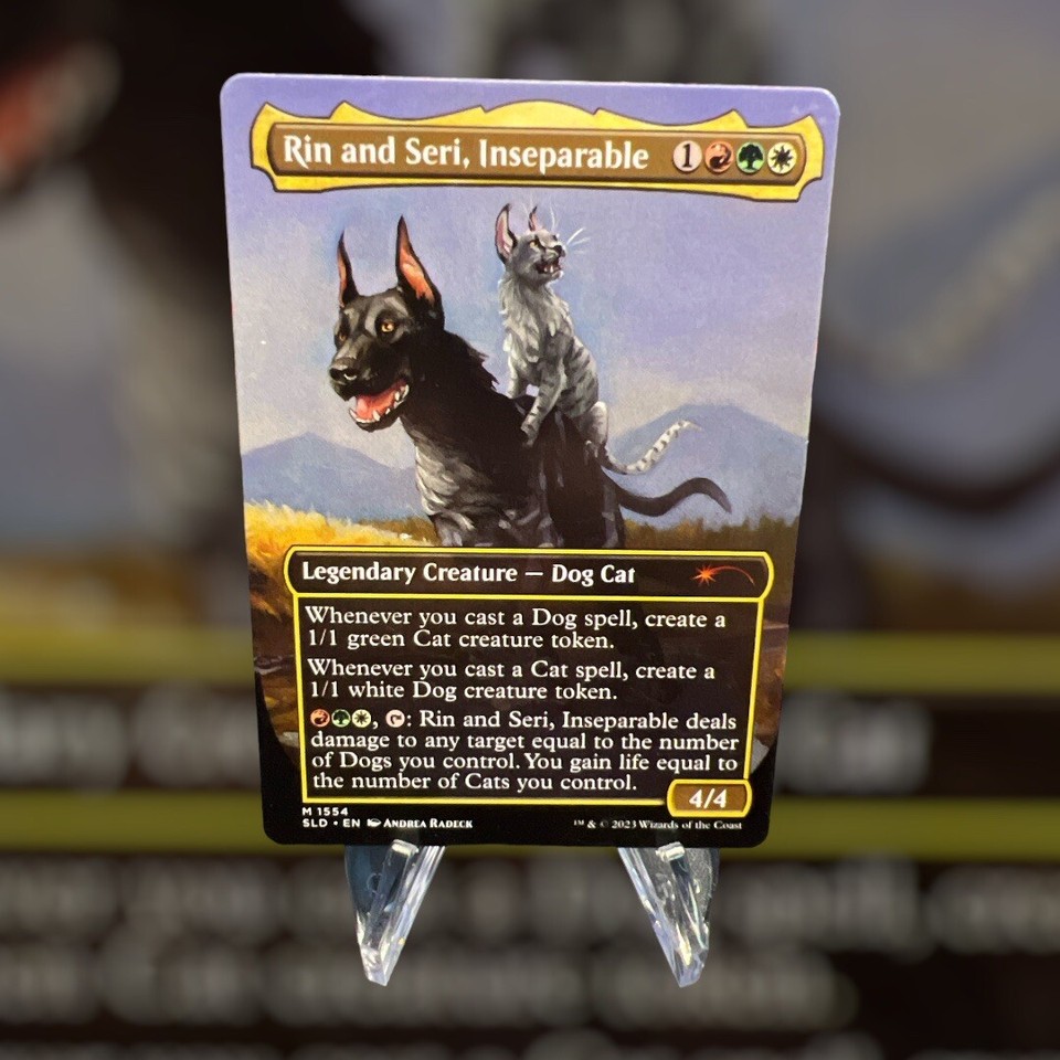 Rin and Seri, Inseparable Display Commander (Thick Stock) Secret Lair ...