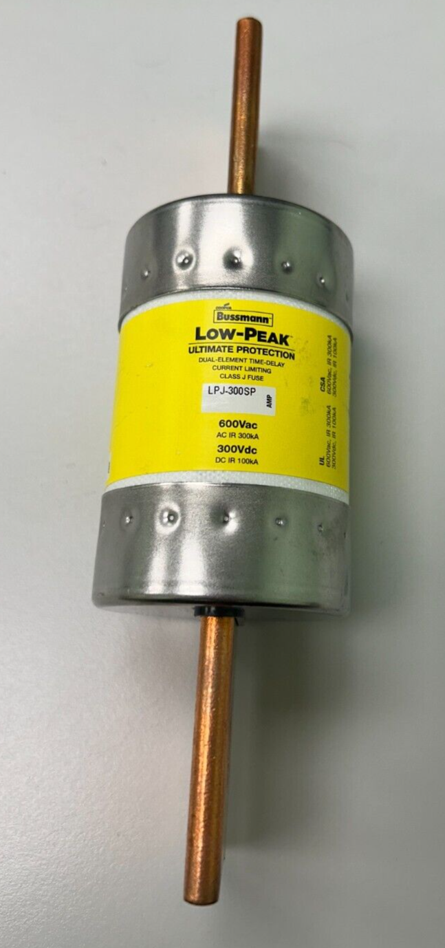 BUSSMANN LOW PEAK CLASS J FUSE LPJ-300SP (NO BOX) | eBay