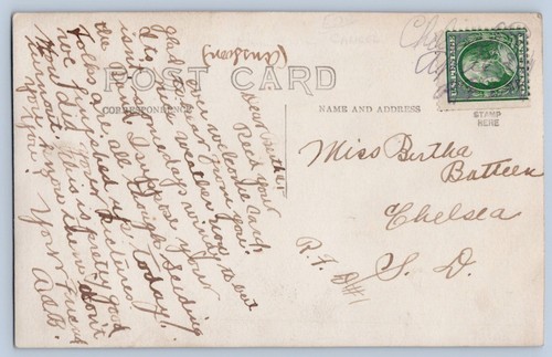 Chelsea South Dakota Faulk Co c1910 RFD Manuscript Cancel DPO 1906-1974 ...