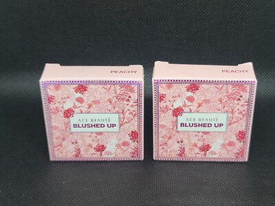 ACE BEAUTE Blushed Up Blush (Peachy) Set of 2 3.2 g each | eBay