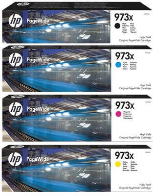 Genuine HP 973XL Ink cartridge PageWide Pro 452dw 452dwt MFP 477dw ...