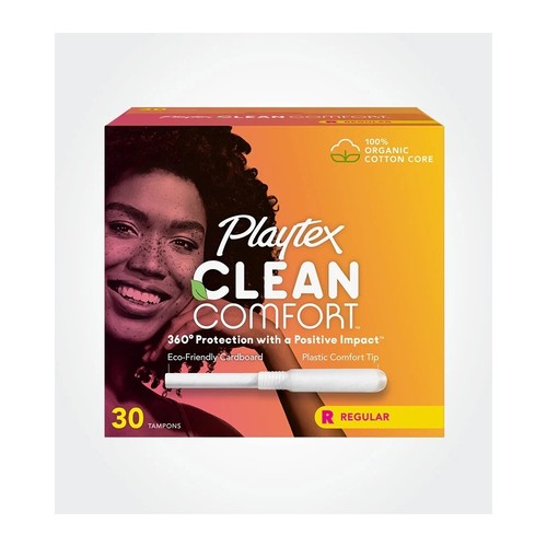 Playtex Clean Comfort Tampons - Regular - 30 count 78300132950| eBay